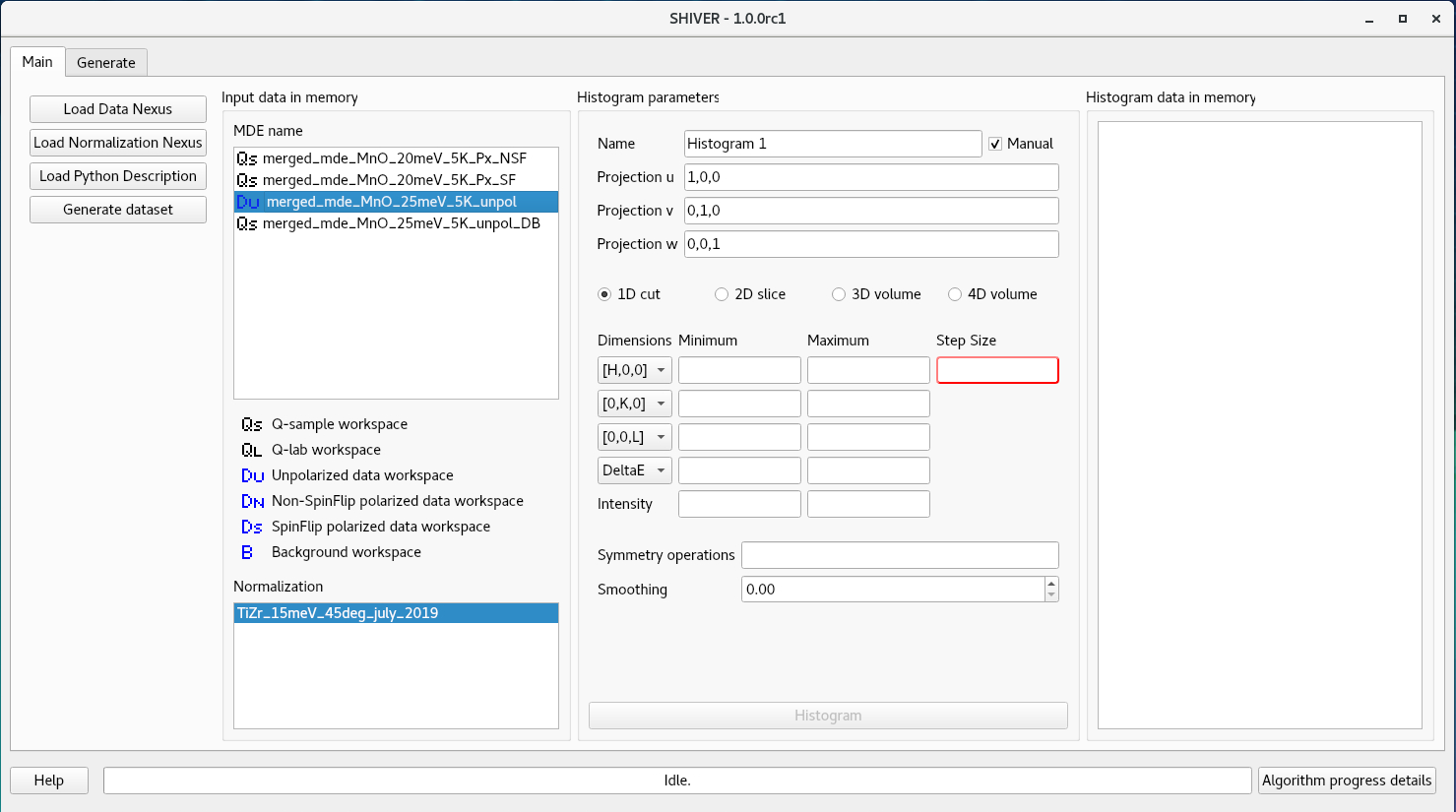 Spectroscopy HIstogram Visualizer for Event Reduction | a data visualization tool for single ...