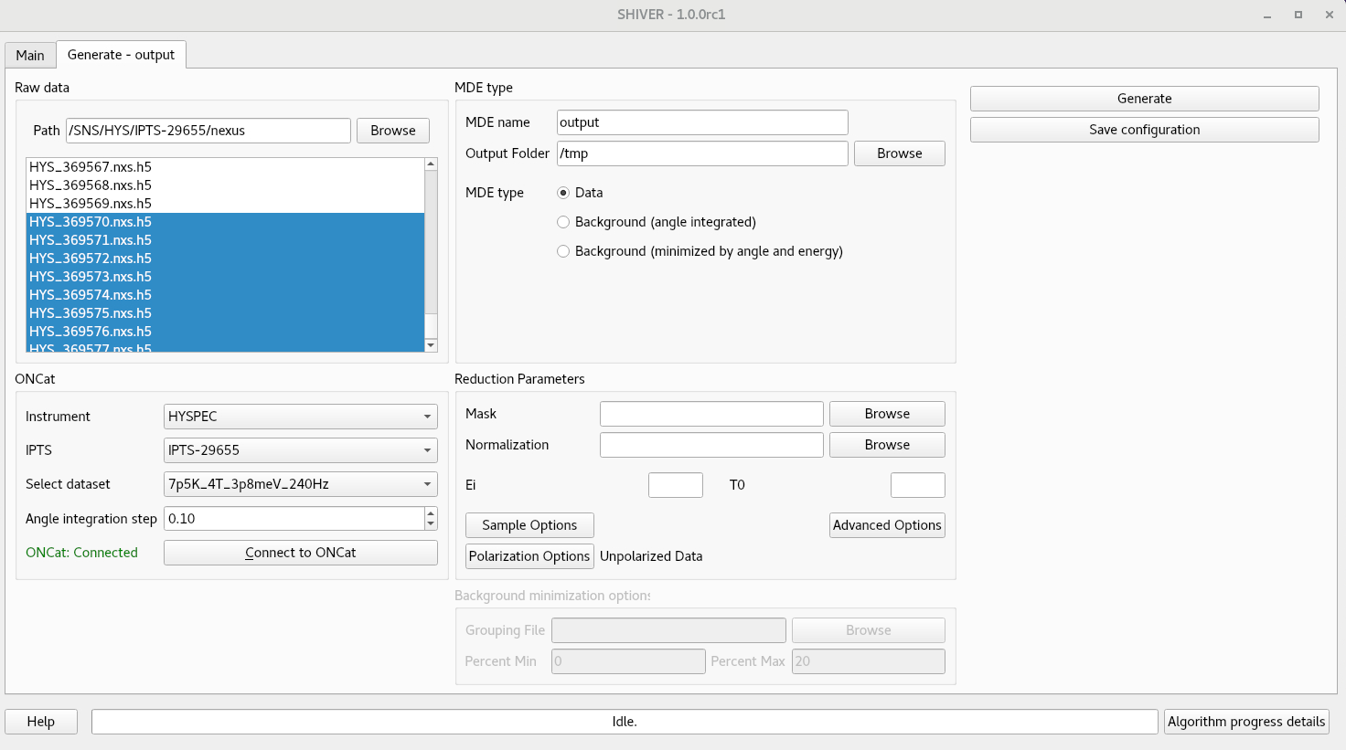 Spectroscopy HIstogram Visualizer for Event Reduction | a data visualization tool for single ...