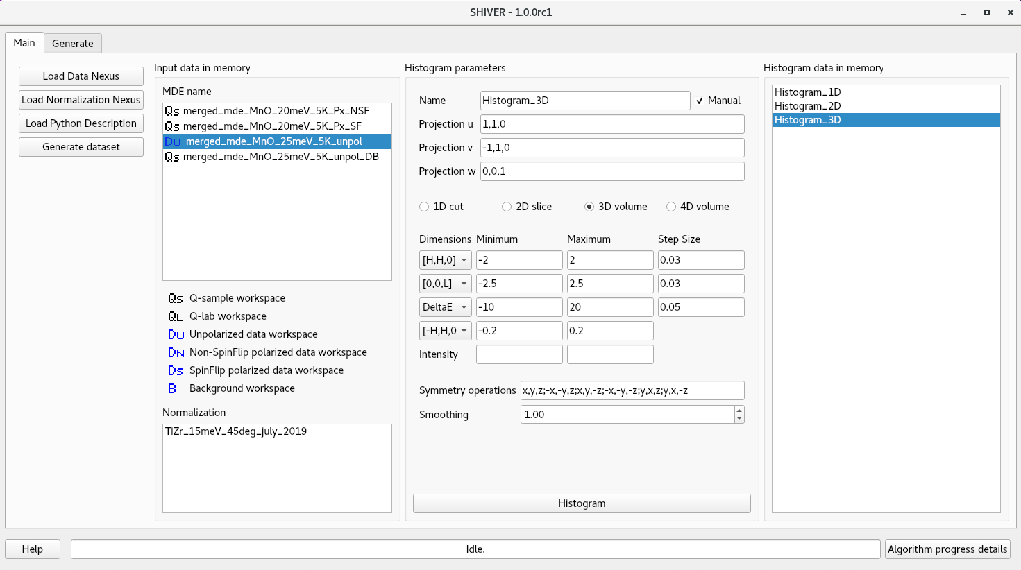 Spectroscopy HIstogram Visualizer for Event Reduction | a data visualization tool for single ...