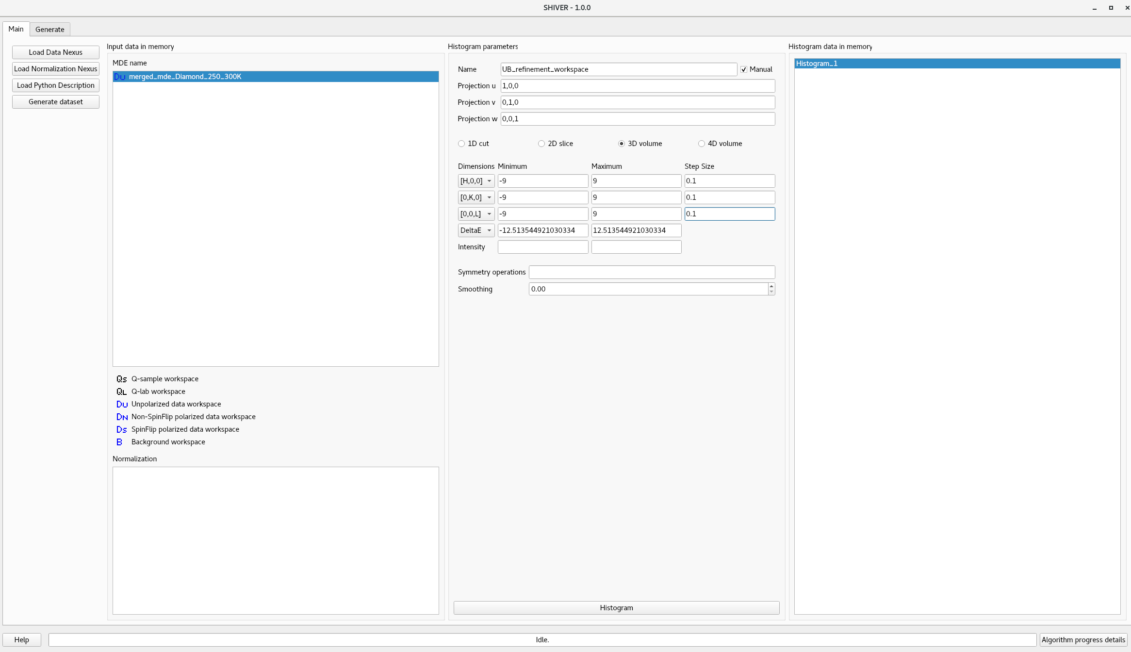 Spectroscopy HIstogram Visualizer for Event Reduction | a data visualization tool for single ...